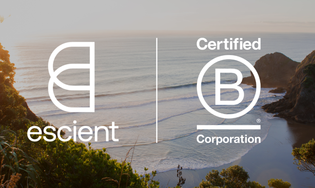 All aboard! Escient joins the B Corp movement - Escient